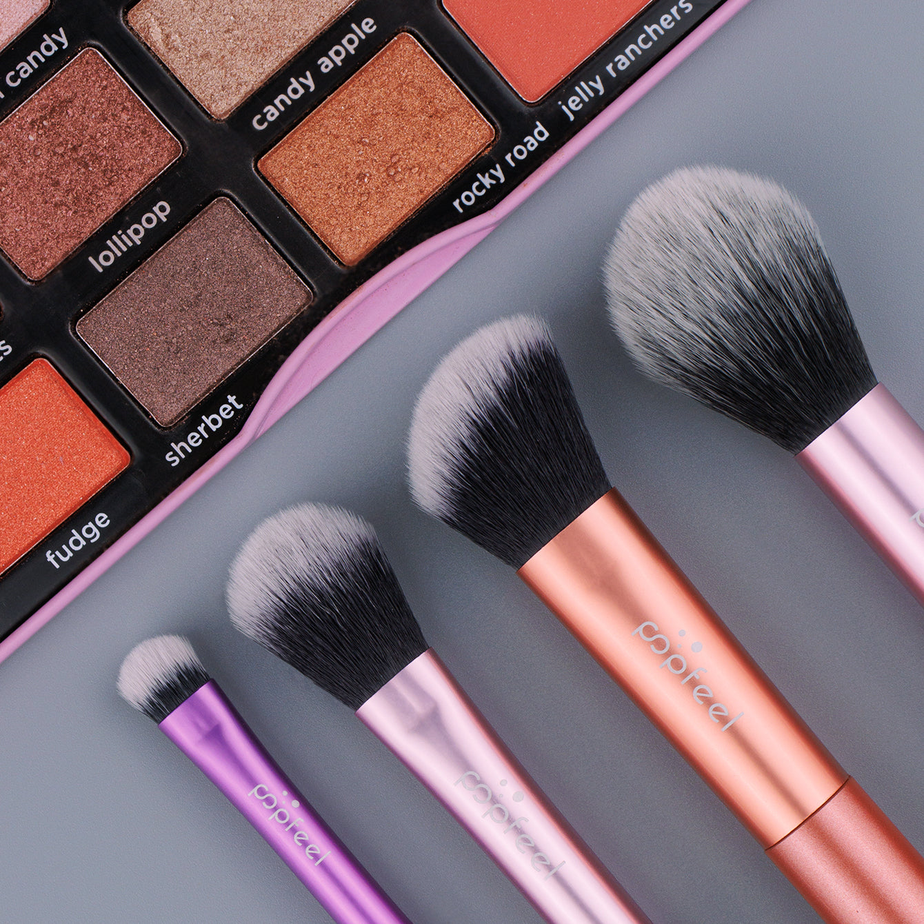 POPFEEL FACE BRUSHES SET – POPFEEL Cosmetics