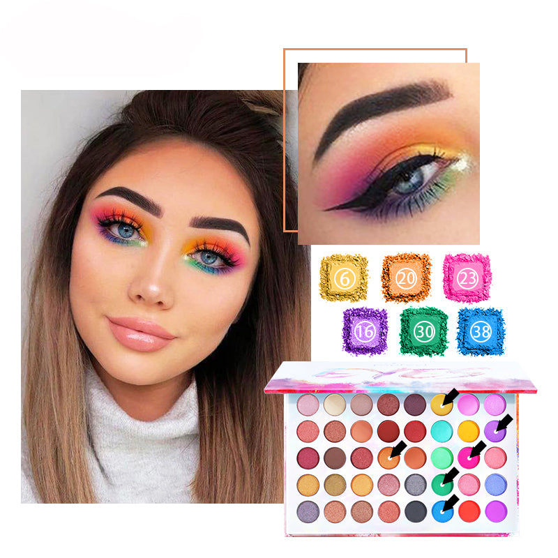 POPFEEL NEW 40 Colors Eyeshadow Palette – POPFEEL Cosmetics