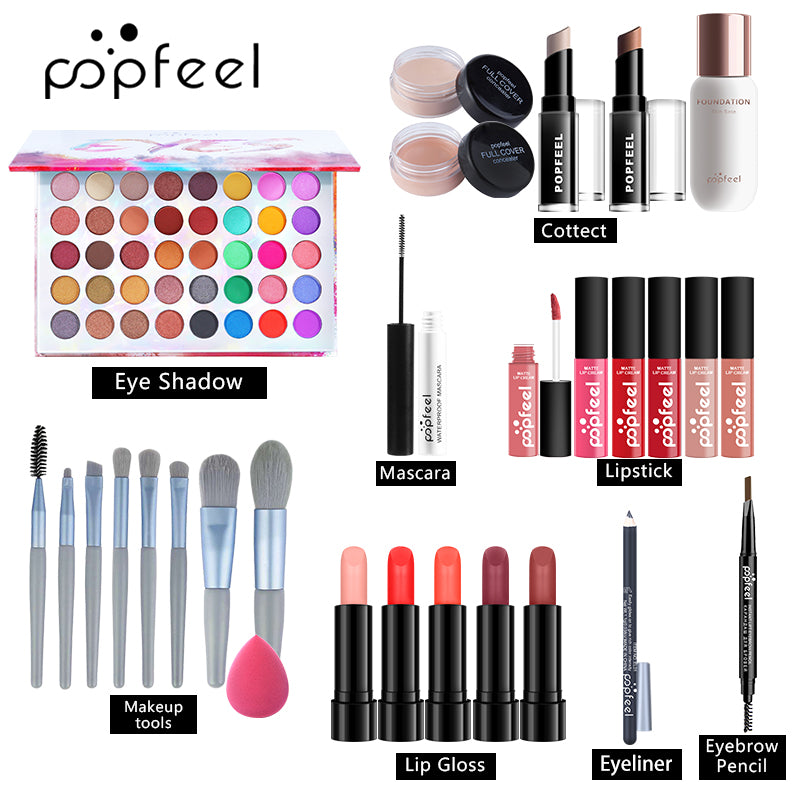 ALL IN ONE MAKEUP KIT POP002 – POPFEEL Cosmetics