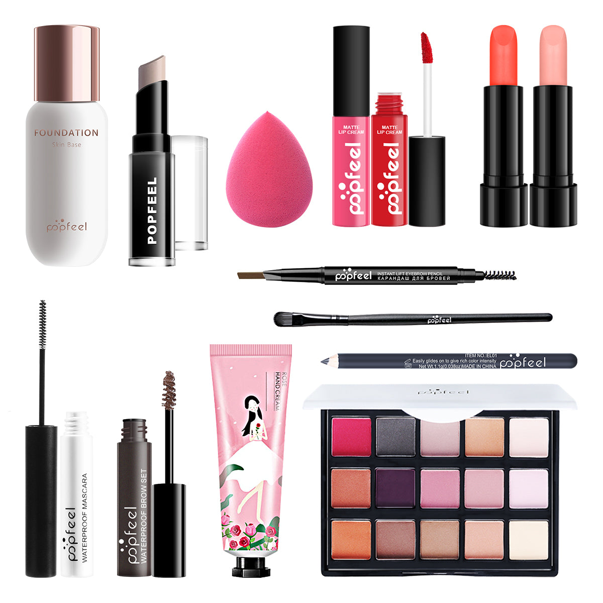 POPFEEL All-in-One Makeup Gift Set – POPFEEL Cosmetics